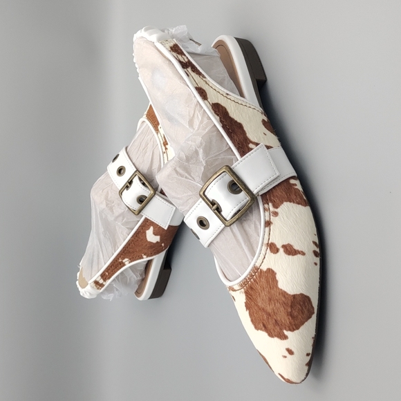 Vionic | Shoes | New Vionic Elana Brn Cow Print Nib Sz 7m | Poshmark